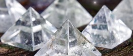 Clear Quartz Power Pyramids for energy amplification
