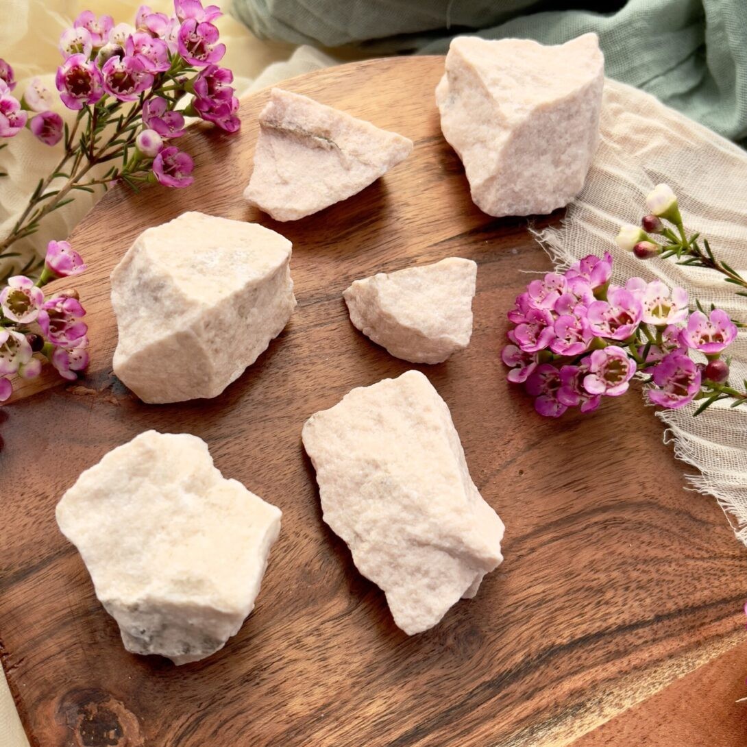 Sage Goddess Natural Peach Moonstone for creative flow