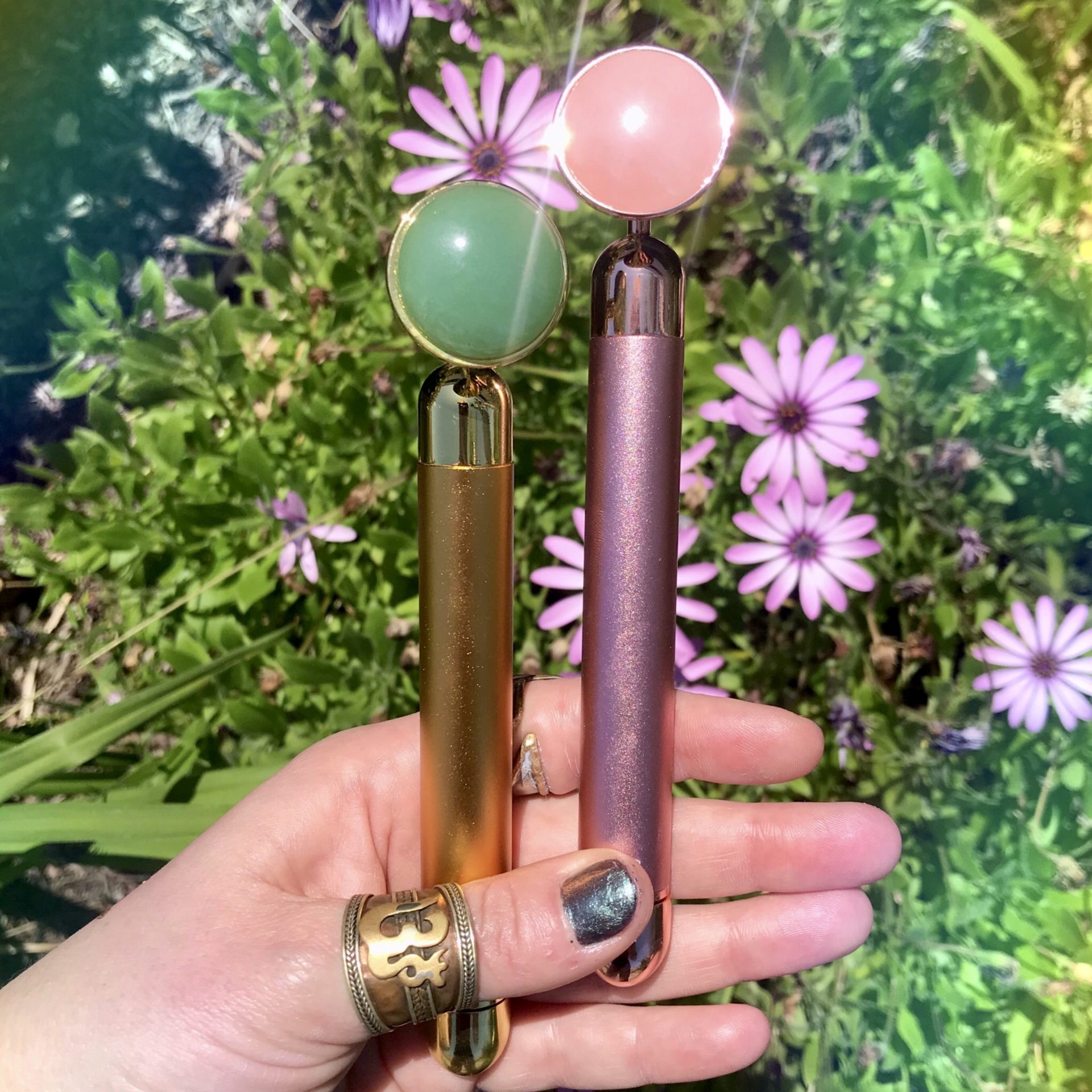 "Use It Wisely" Gemstone Wands for high vibes, love, and manifestation