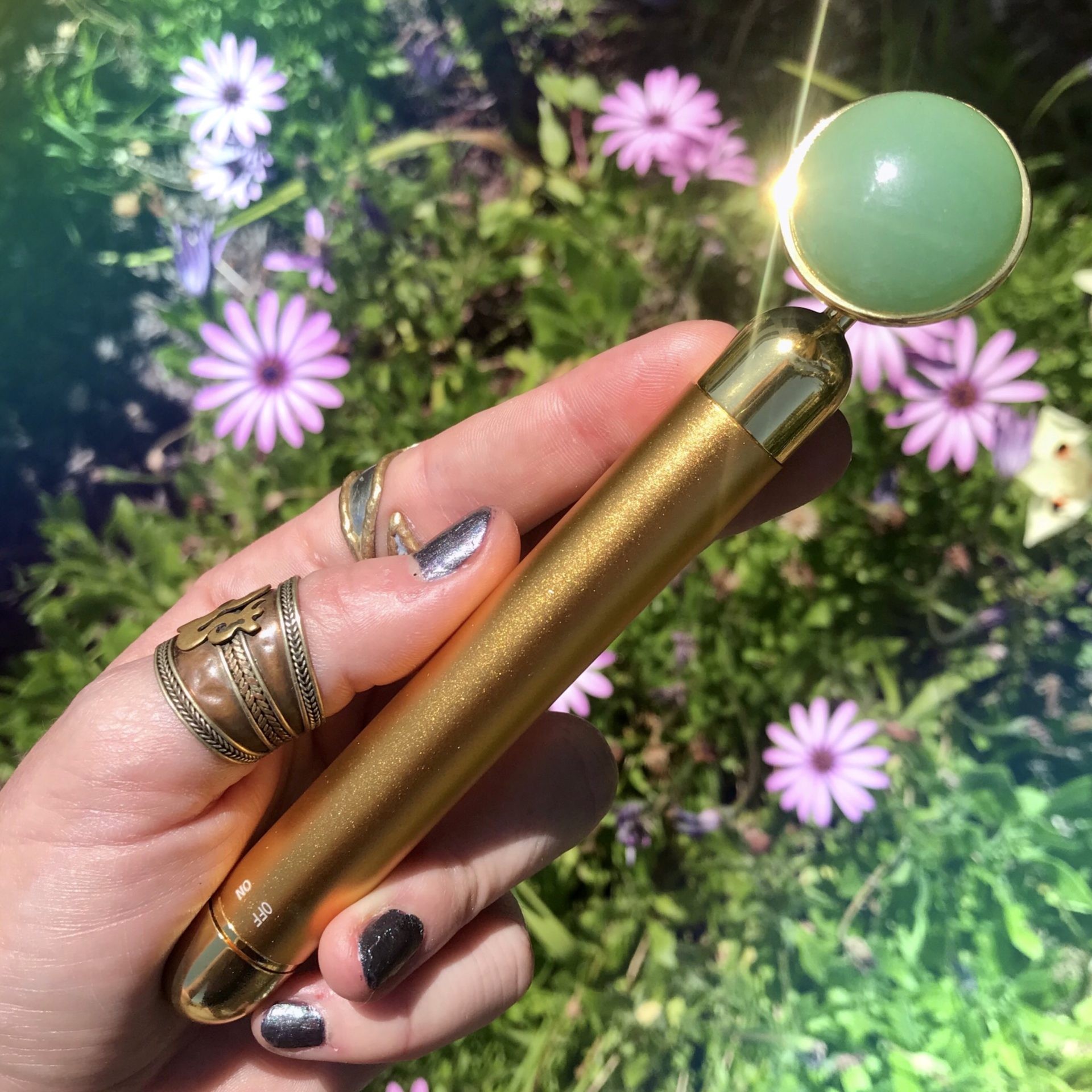 "Use It Wisely" Gemstone Wands for high vibes, love, and manifestation