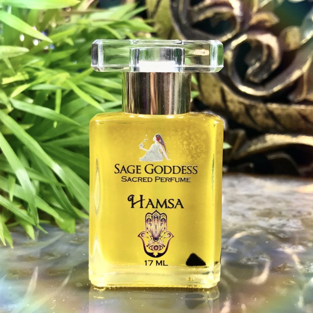 Sage Goddess Hamsa Perfume for protection magic