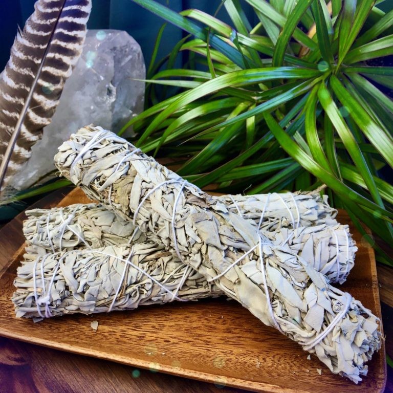 White Sage Smudge Bundles for clearing and setting sacred space