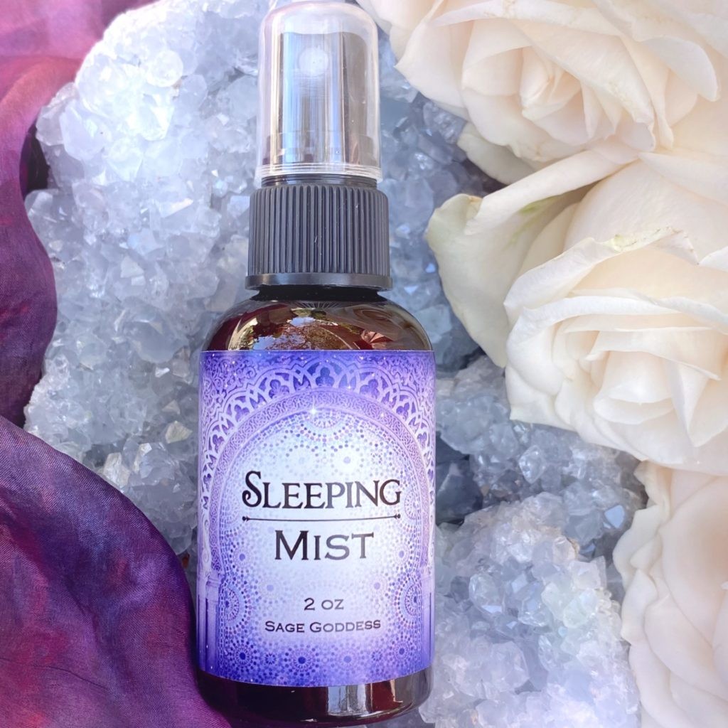 Sage Goddess Sleeping Mist for rest and relaxation