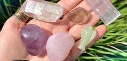 Athena's Beginner Gemstone Set for discovering the crystal kingdom