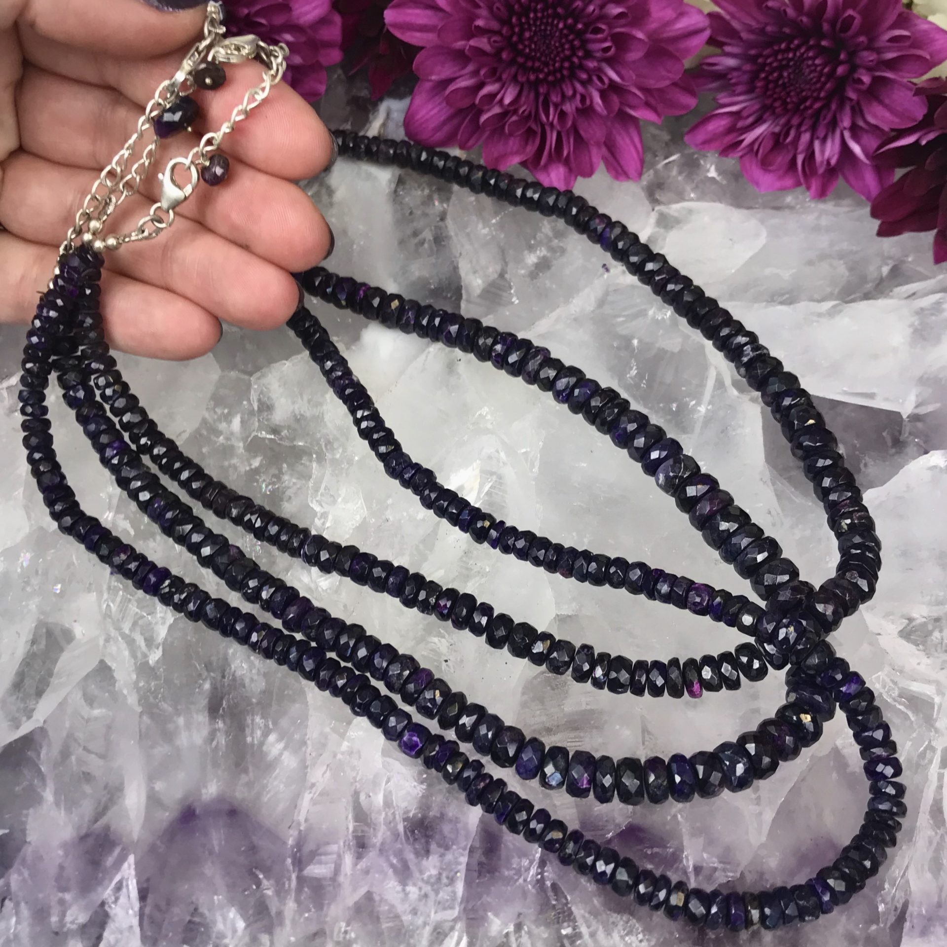 Gemstone Sale: Sugilite Necklace