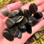 Tumbled Golden Sheen Obsidian for integrating your shadow and light