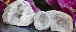 Clear Quartz Soul Star Geodes for magnifying your desires