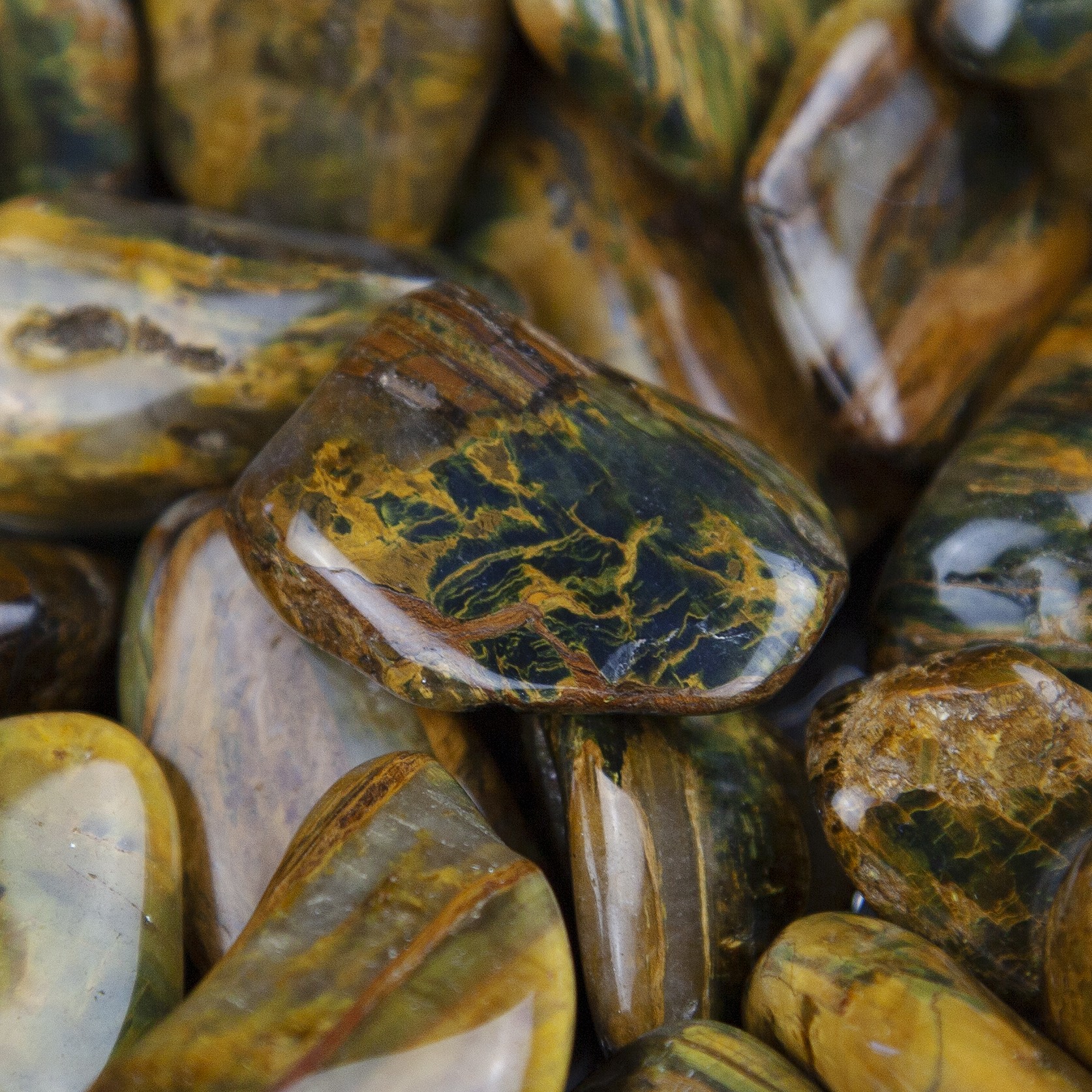 Tumbled Nellite for courage, visioning, and transformation