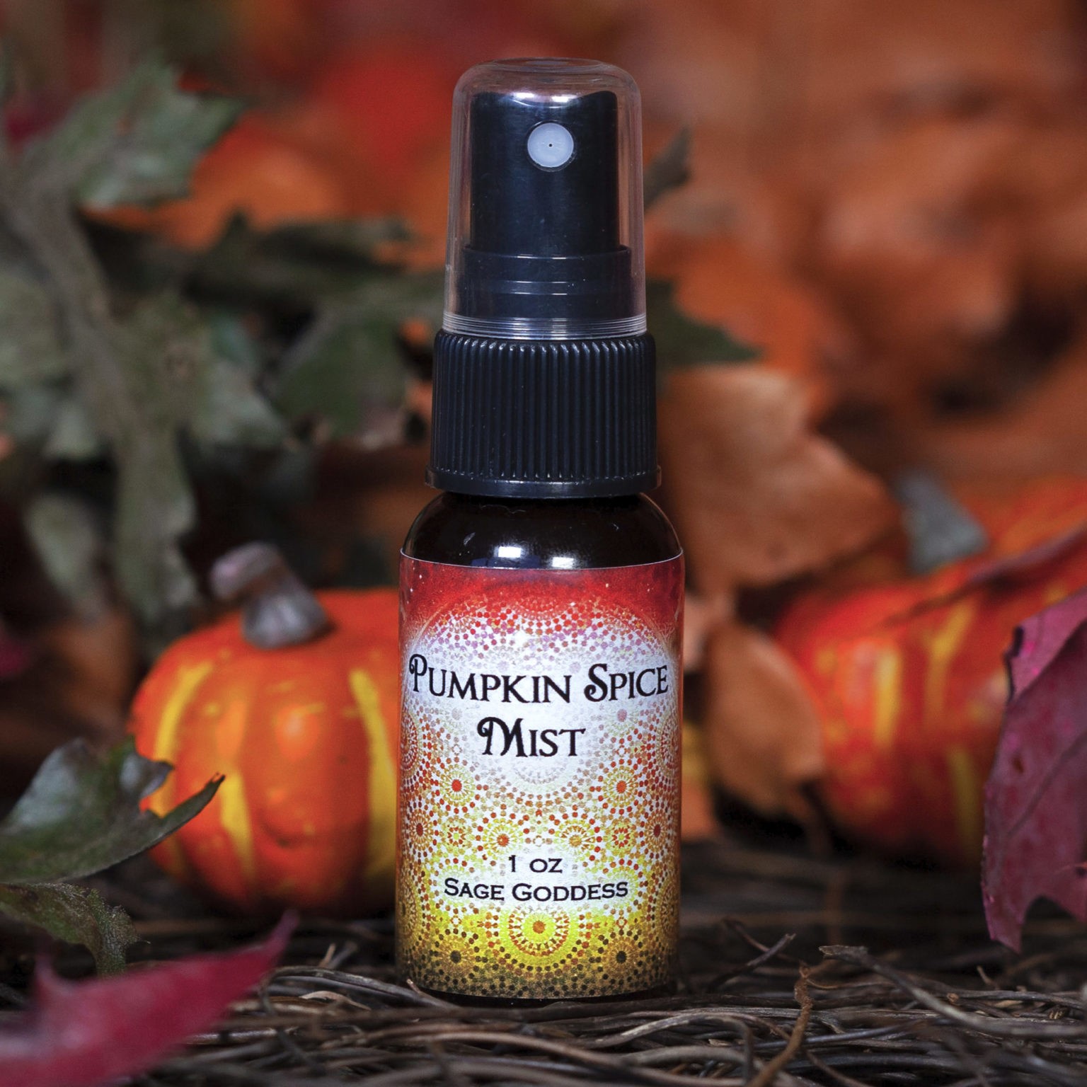 Sage Goddess Pumpkin Spice Mist for prosperity and gratitude