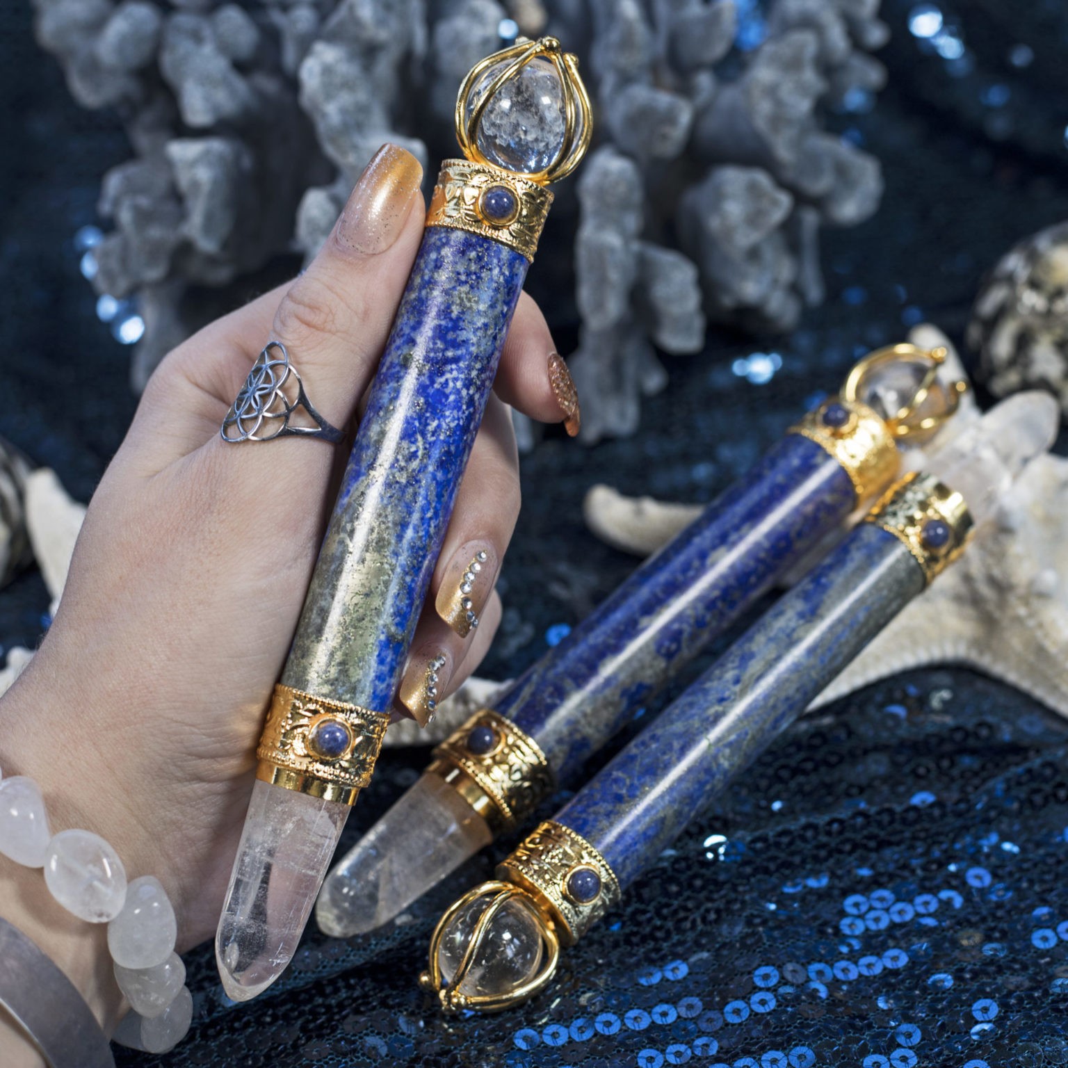 Goddess of Water Wands for honoring the natural flow of life