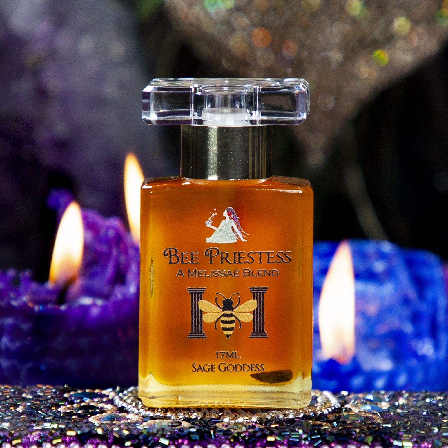 Bee Priestess Perfume for ease, flow, wisdom, power, and prosperity