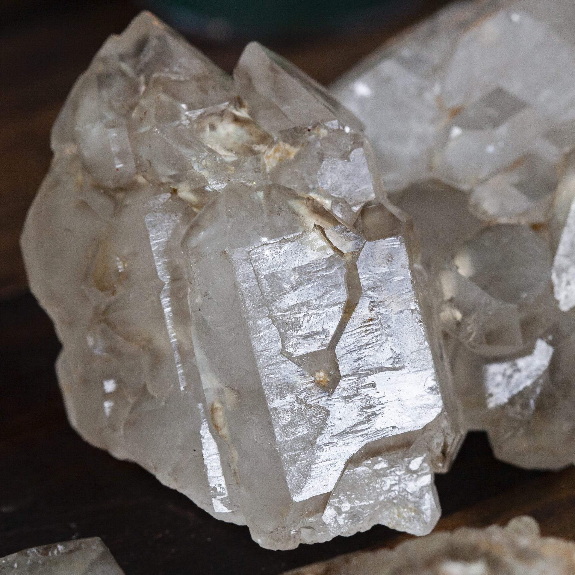 Skeletal Elestial Smoky Quartz for transmuting energy and cosmic wisdom