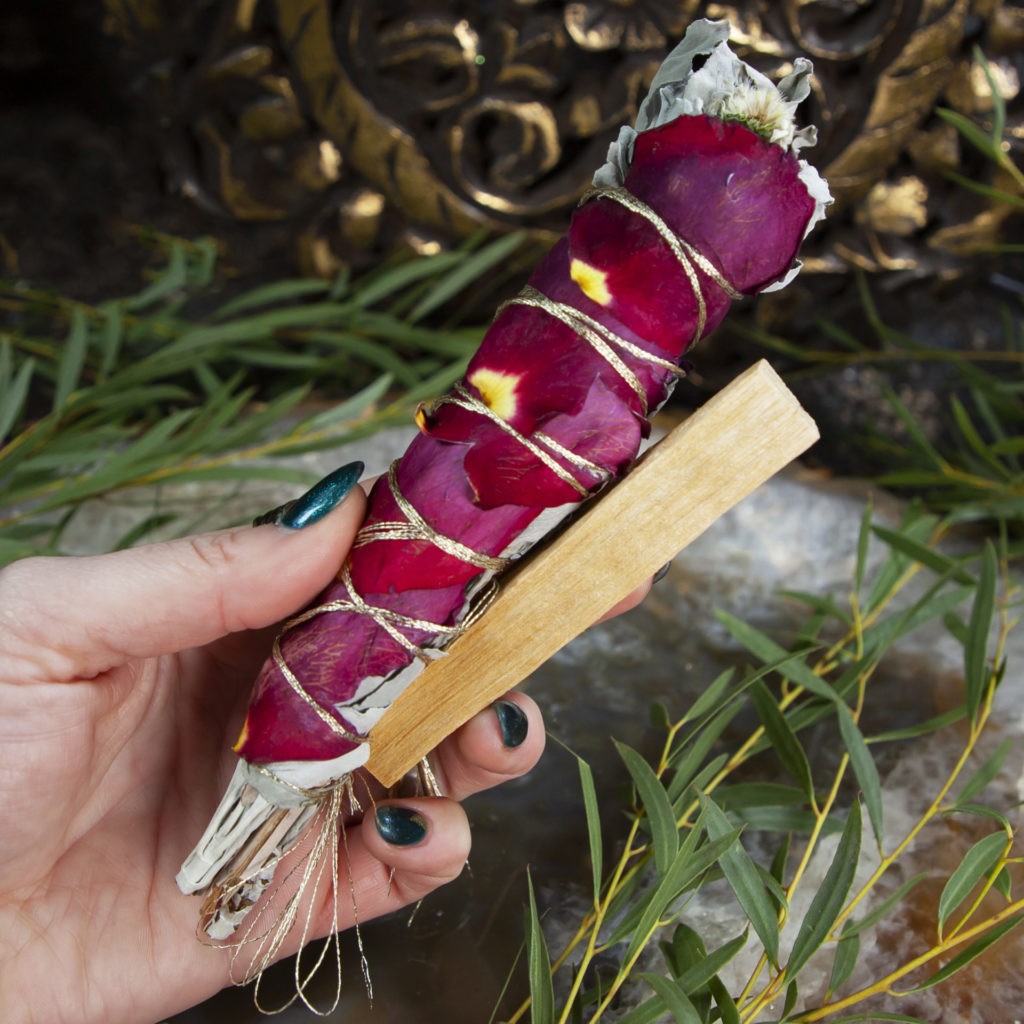 Deluxe Smudging Set for clearing and setting your sacred space