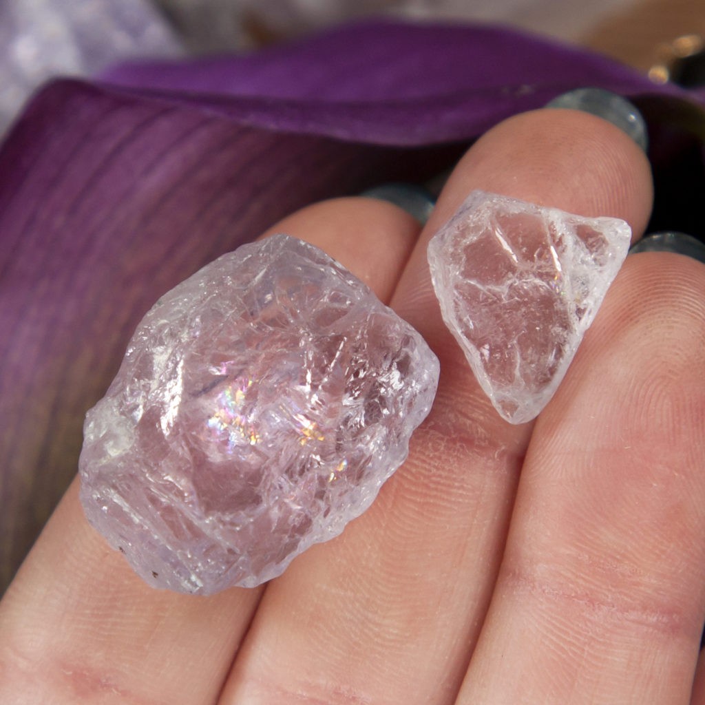 Sage Goddess Natural Purple Apatite for harmonizing your energy centers