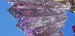 Violet Ray Healing Amethyst Vogel for detoxification and wellness