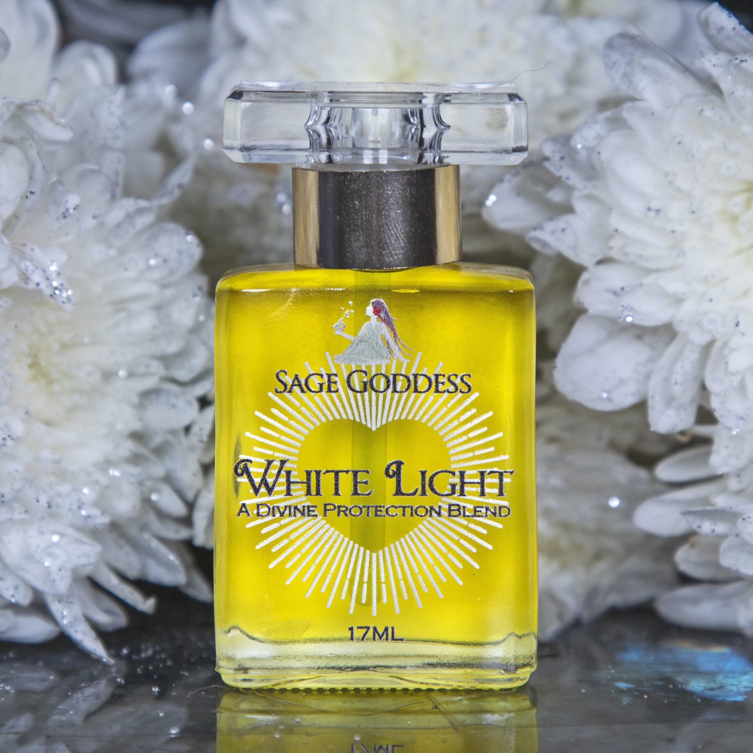 Sage Goddess White Light Perfume with Jasmine & Gardenia
