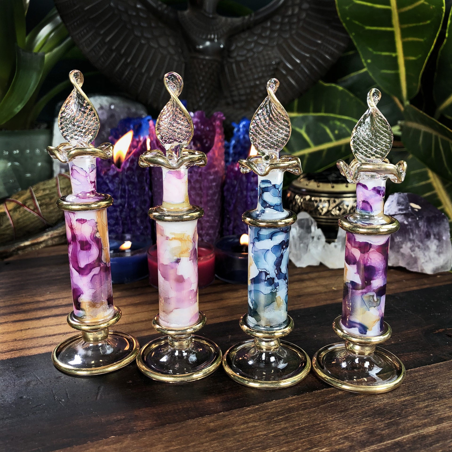 Egyptian Perfume Bottle for holding your favorite SG oils and potions