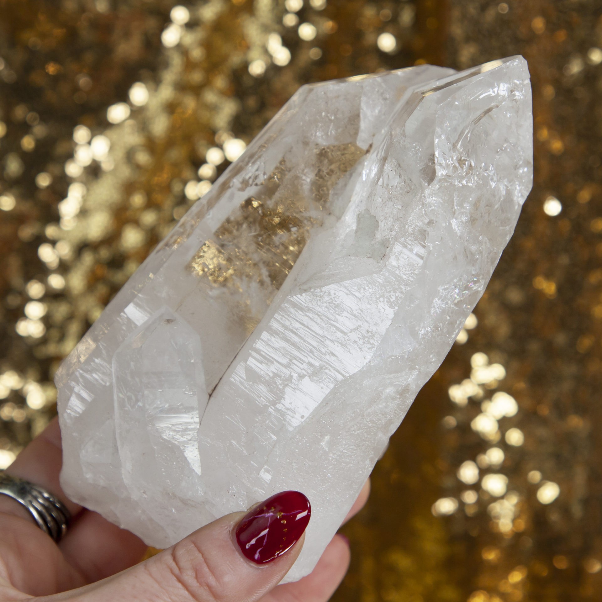 Gemstone Sale: Lemurian Quartz Cluster