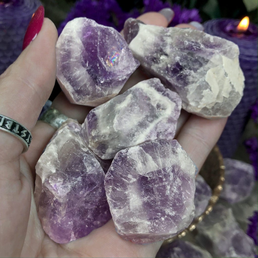 Natural Dream Amethyst for inspired vision and restful sleep