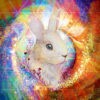 Ostara White Rabbit Set for going down the rabbit hole in ritual with ...