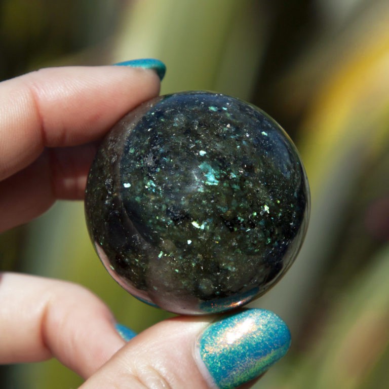 Galaxite Aura Protection and Transformation Sphere for safety and growth