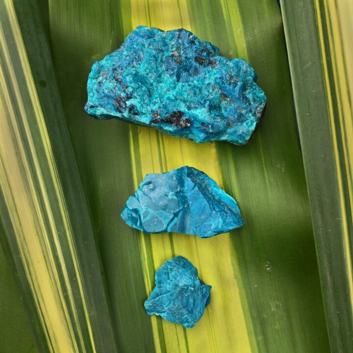 Natural Chilean Blue Opal for finding your authentic voice