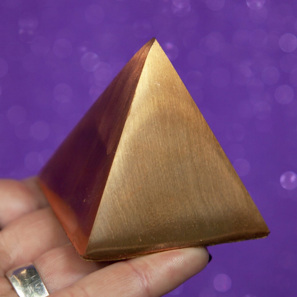 Sage Goddess Gemstone Sale: Copper Pyramid