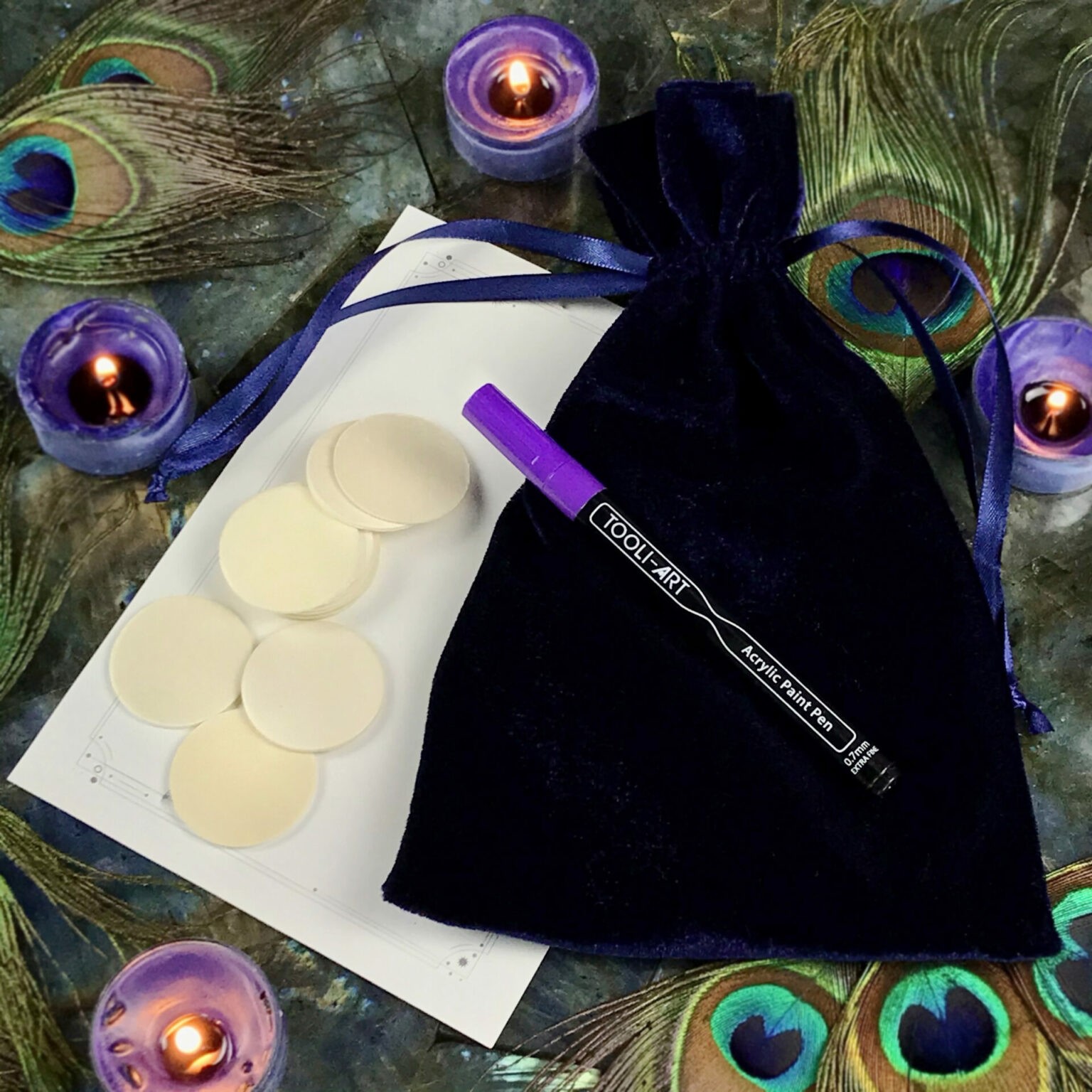 Home Shop Magical Gifts Divination Symbols Casting Crafting Set