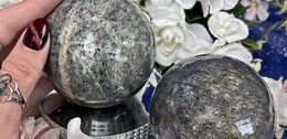 Sage Goddess Divine Guidance Iolite Sphere for direction and clarity