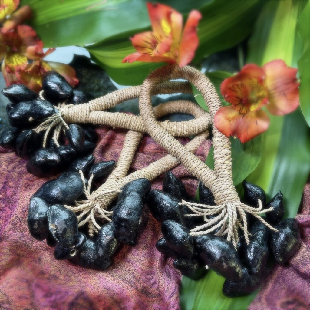 Sage Goddess Handmade Balinese Seed Rattle to aid spiritual work