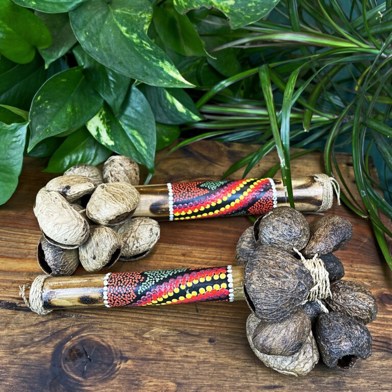 Sage Goddess Handmade Balinese Seed Rattle for spiritual work