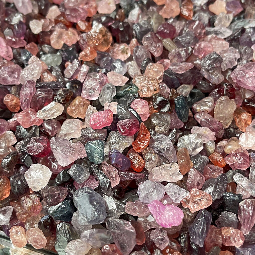 Sage Goddess Natural Burmese Spinel for manifestation and wisdom