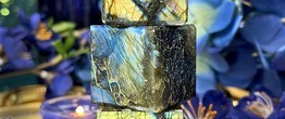 Sage Goddess Ground Your Visions Labradorite Cube