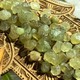 Sage Goddess Natural Green Grossular Garnet for healing and prosperity
