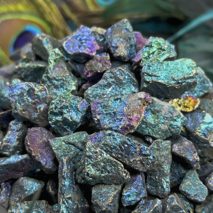 Violet Flame Celestial Angelite Pillars for connection to Spirit