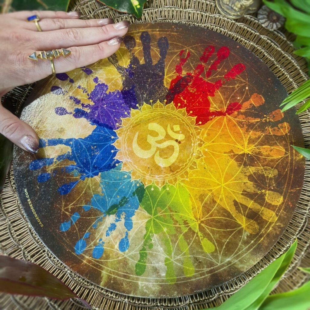 Ancestral Connection Crystal Grid to access your lineage - Sage Goddess