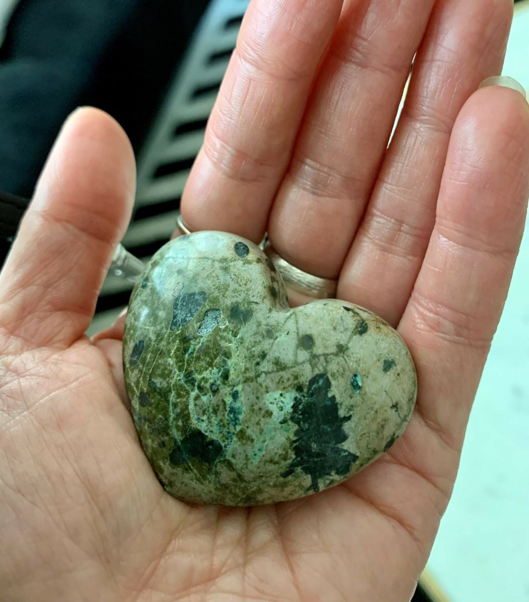 Sage Goddess Compassion Stone Heart for kindness and healing