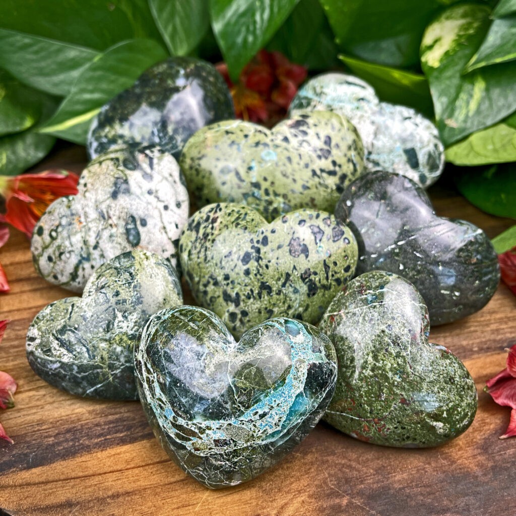 Sage Goddess Compassion Stone Heart for kindness and healing