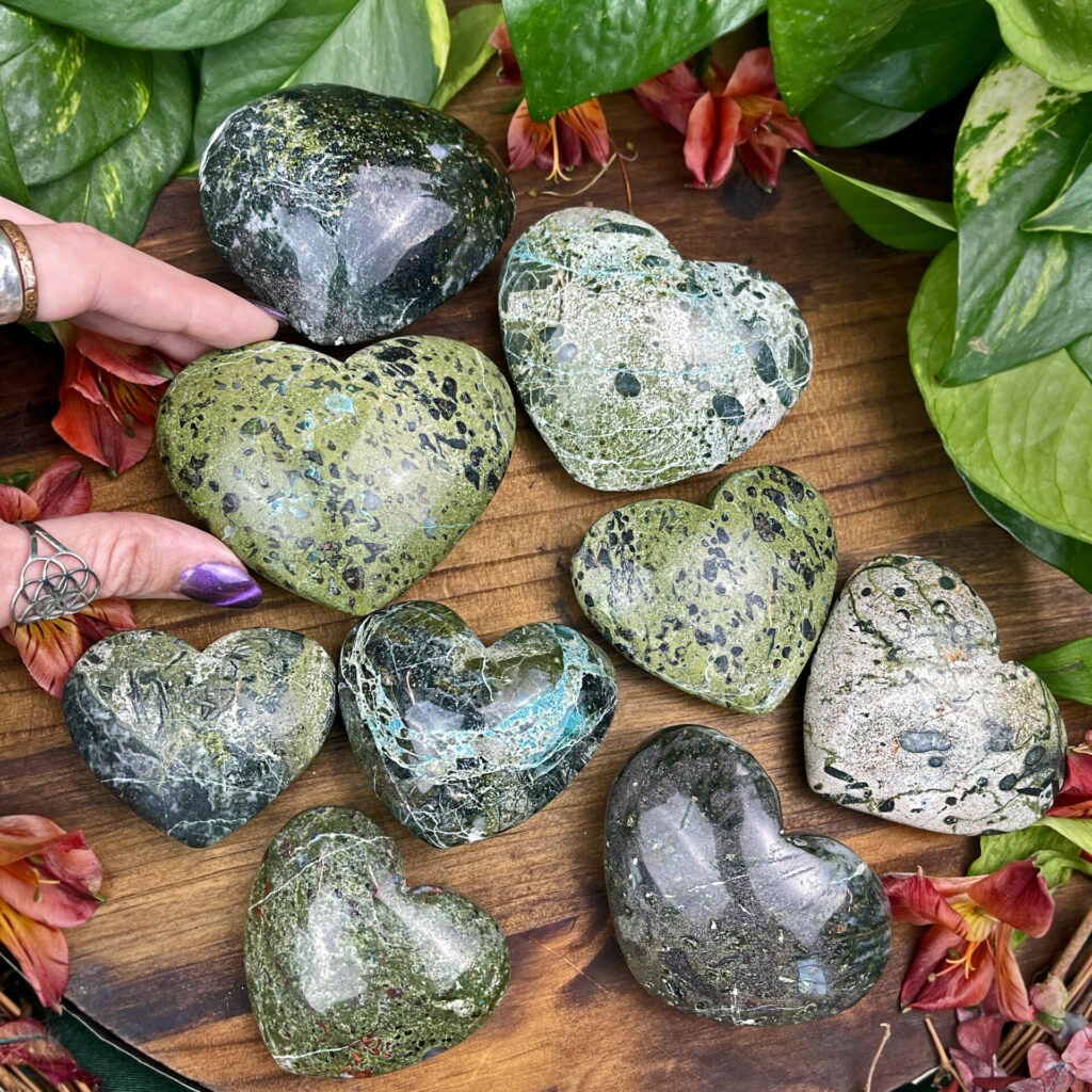 Sage Goddess Compassion Stone Heart for kindness and healing