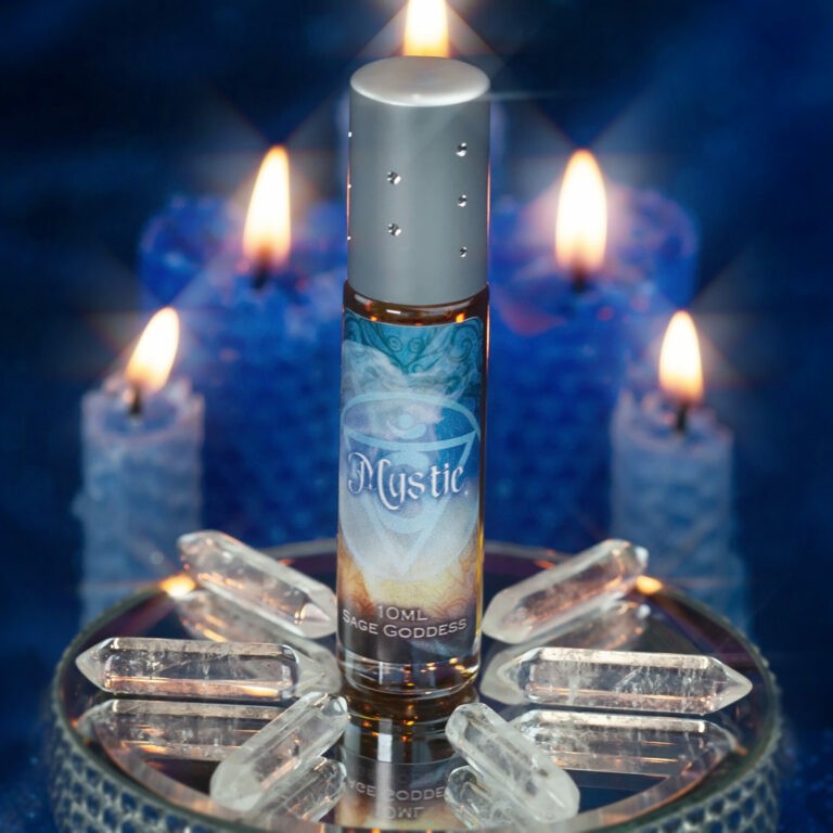 Sage Goddess Mystic Perfume for divination and spiritual travel