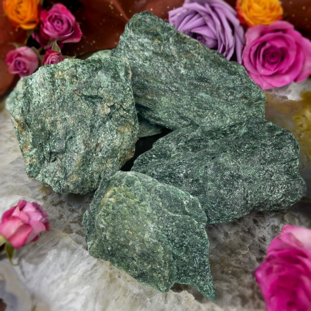 Sage Goddess Natural Fuchsite for love and heart healing