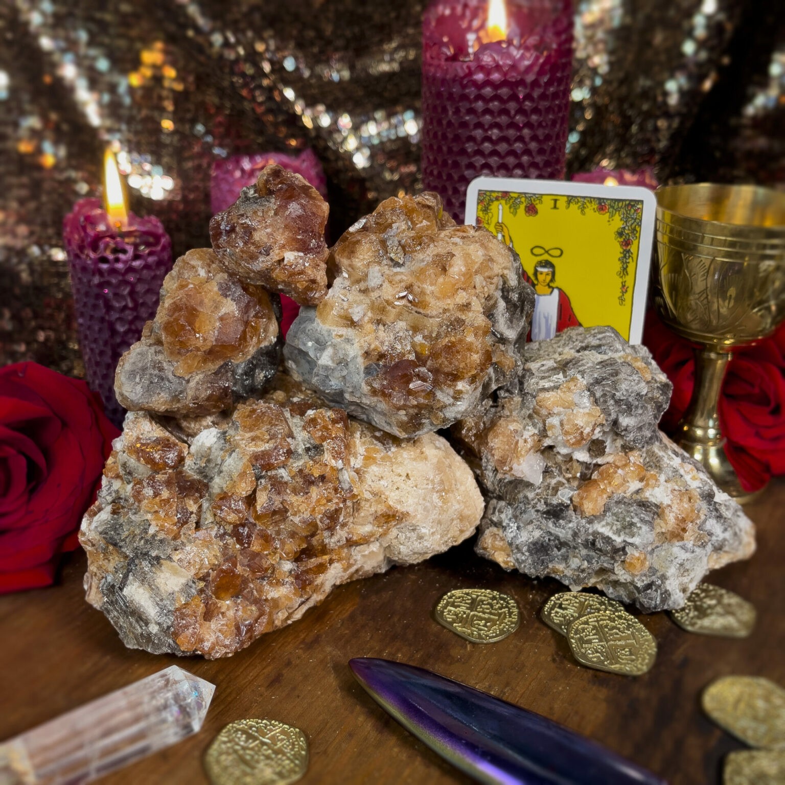Sage Goddess Passionate Magician Stone for actualizing your dreams