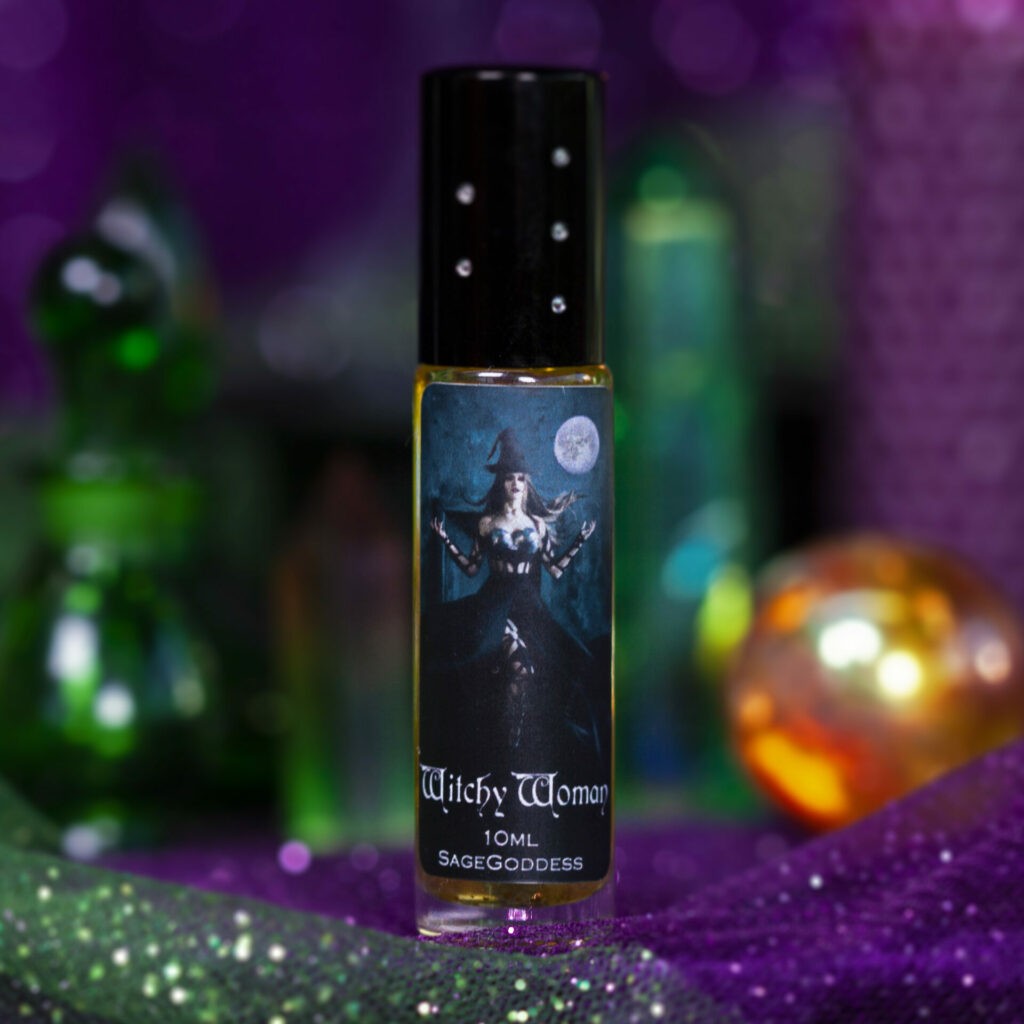 Witchy Woman Perfume to invoke wisdom - Sage Goddess