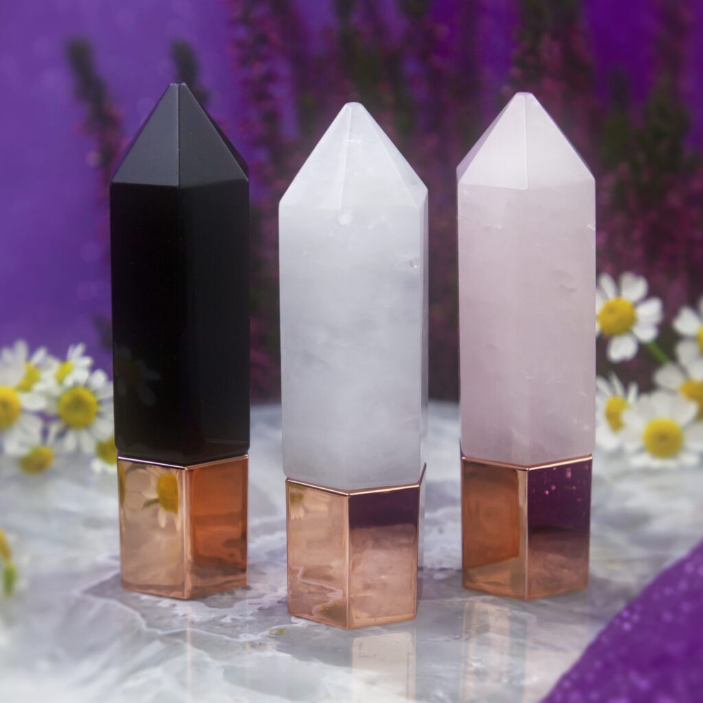 Sage Goddess Gemstone Generator Perfume Bottle for scent magic