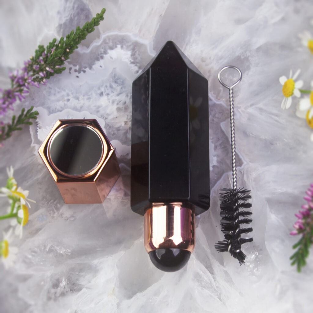 Sage Goddess Gemstone Generator Perfume Bottle for scent magic