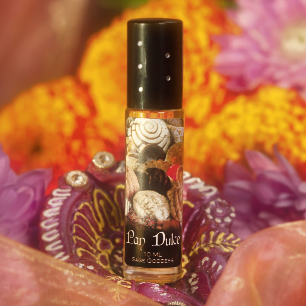 Sage Goddess Pan Dulce Perfume for divine sweetness and remembrance