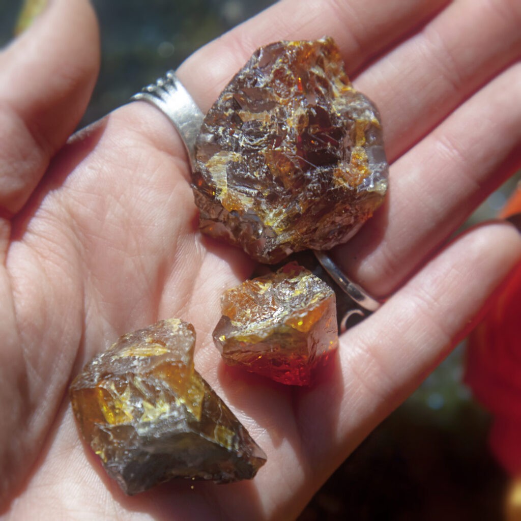 Sage Goddess Natural Sphalerite to stay grounded in spiritual work
