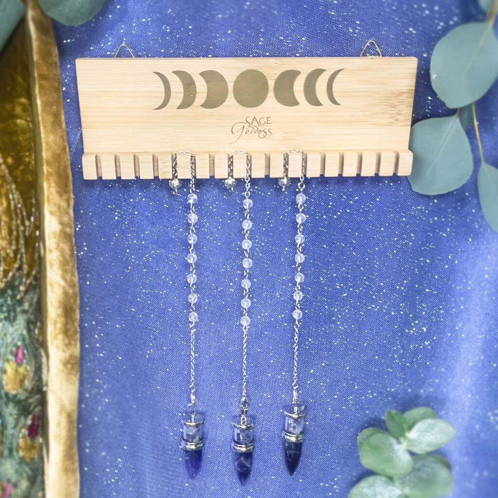 Bamboo Moon Phase Pendulum Holder