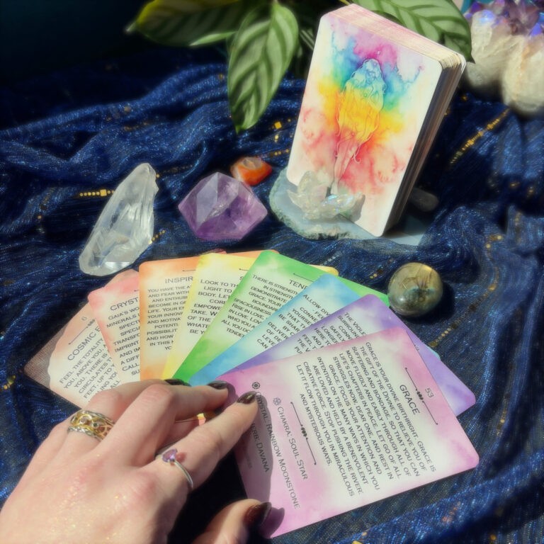Sage Goddess Chakra Oracle Deck for divine healing and alignment