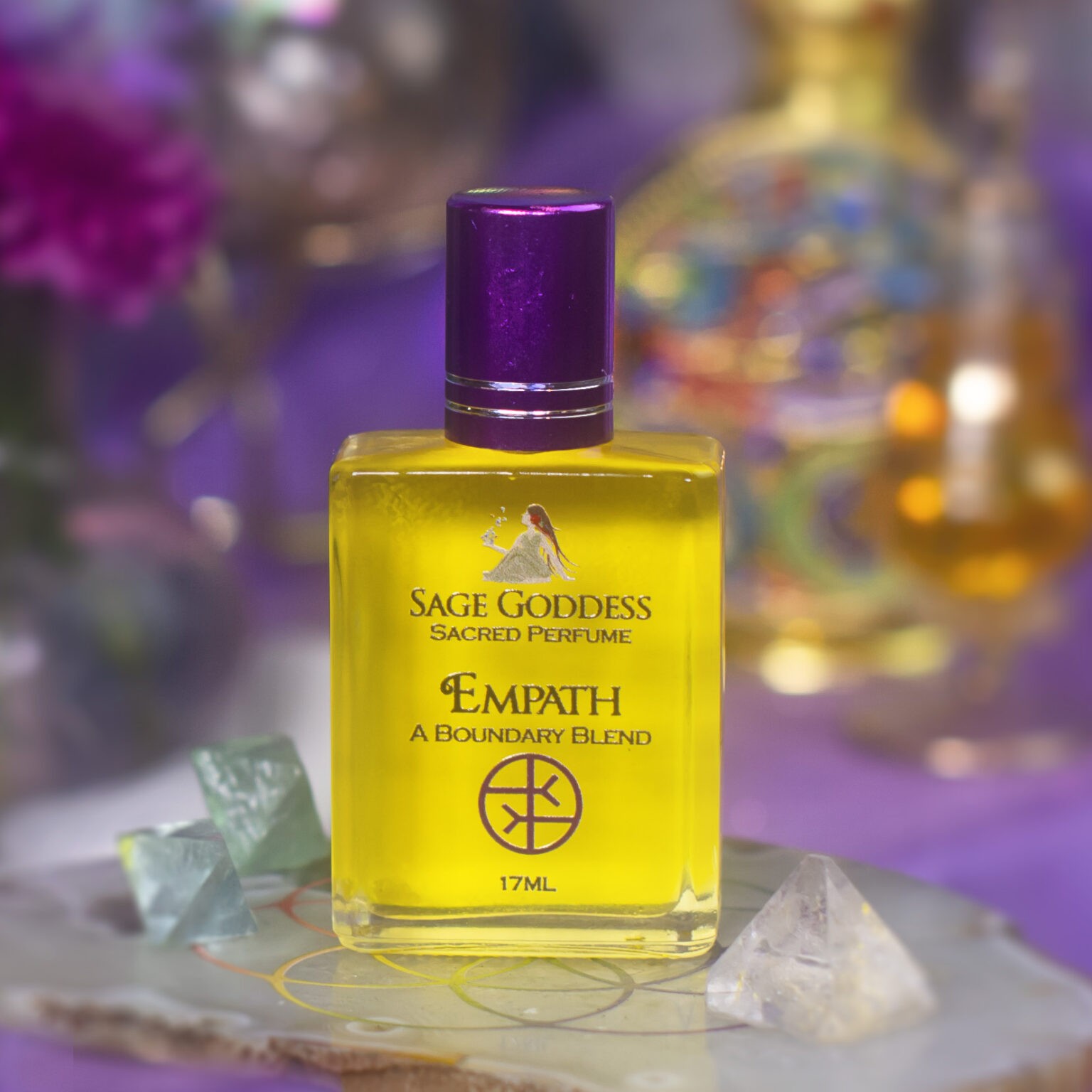 Sage Goddess Empath Perfume with Neroli and Bamboo for energetic protection